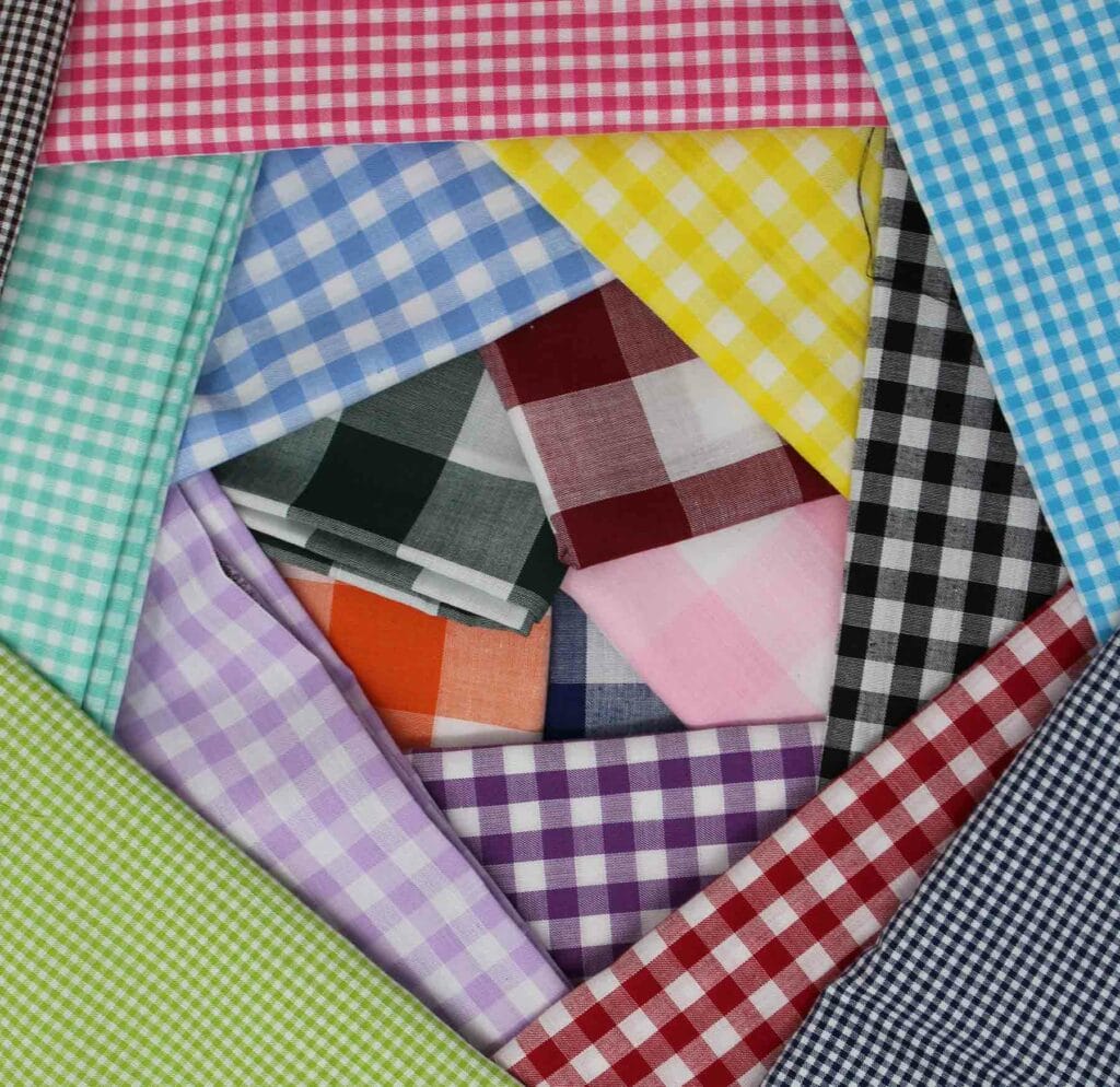 Flat Fold Bundle: 60" Gingham Check - Richlin Fabrics