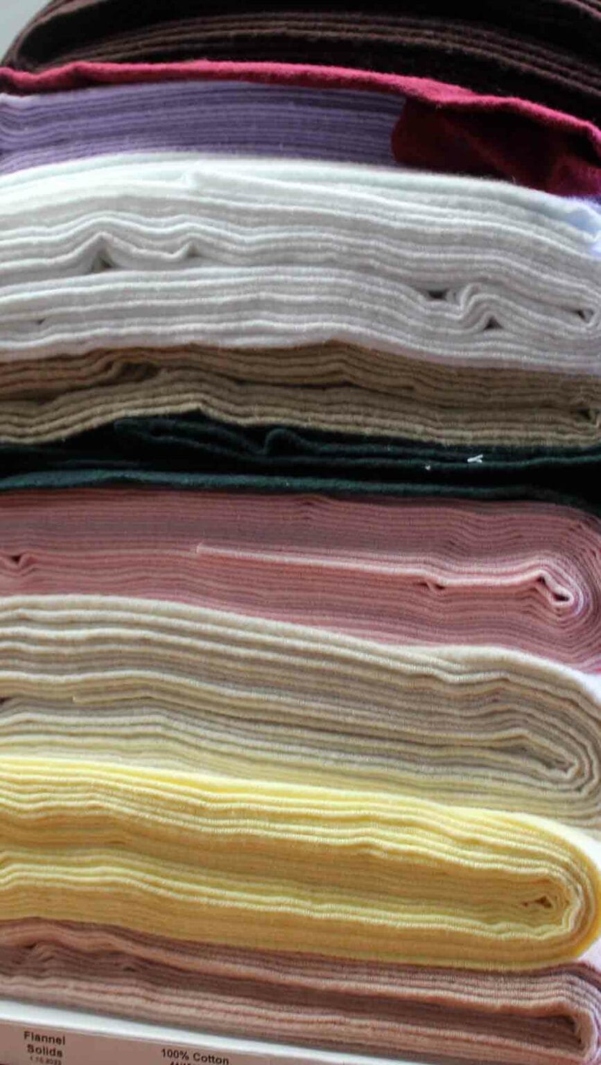 Flat Fold Bundle: 45" Cotton Flannel - Richlin Fabrics